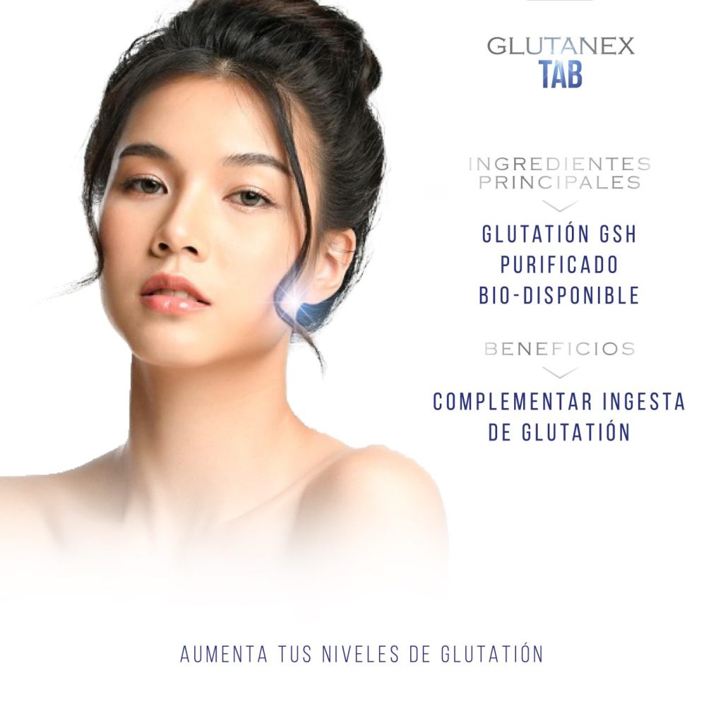 GLUTANEX™ TAB Suplemento alimenticio a base de Glutatión GSH (100 ...