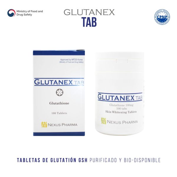 GLUTANEX™ TAB Suplemento alimenticio a base de Glutatión GSH – EMPORT