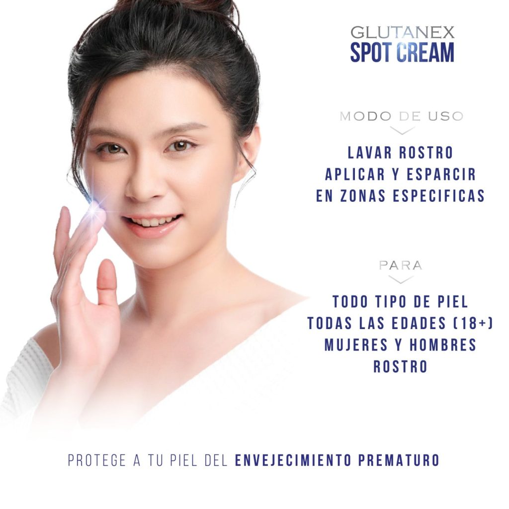 GLUTANEX™ SPOT CREAM Crema Despigmentante y Antioxidante con Glutatión ...